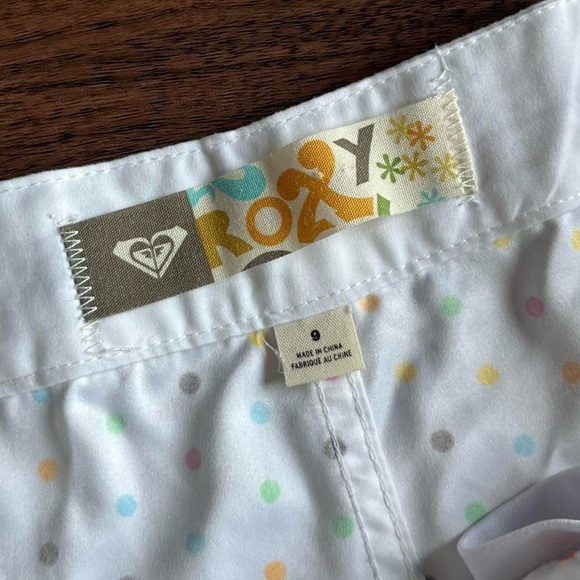 Roxy | Shorts | Vintage Roxy Polka Dot Mini Shorts | Poshmark